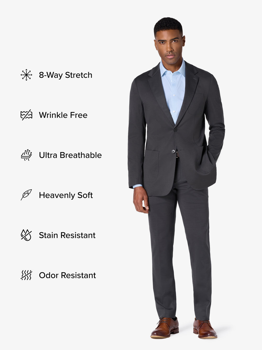 xShirt 5.0 - Light Blue Check